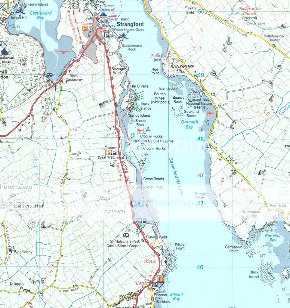 The Strangford Quest is complete ! Swan Island plus 13 others in one day